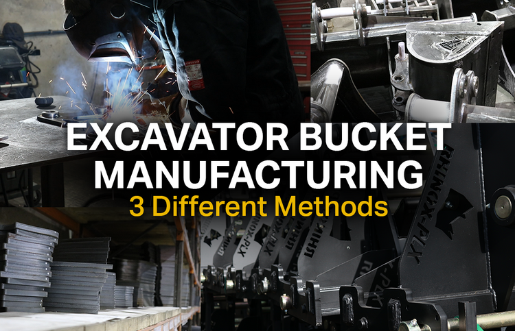 Excavator Bucket Manufacturing - 3 Different Methods – Rhinox Group