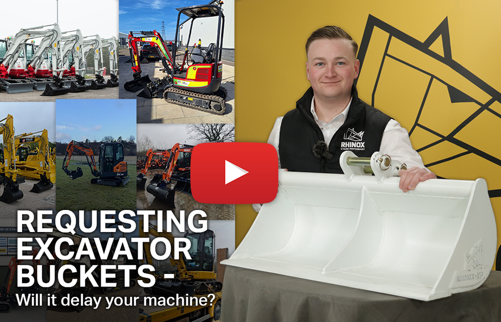 10 Different Types of Excavator Buckets and Best Uses – Rhinox Group